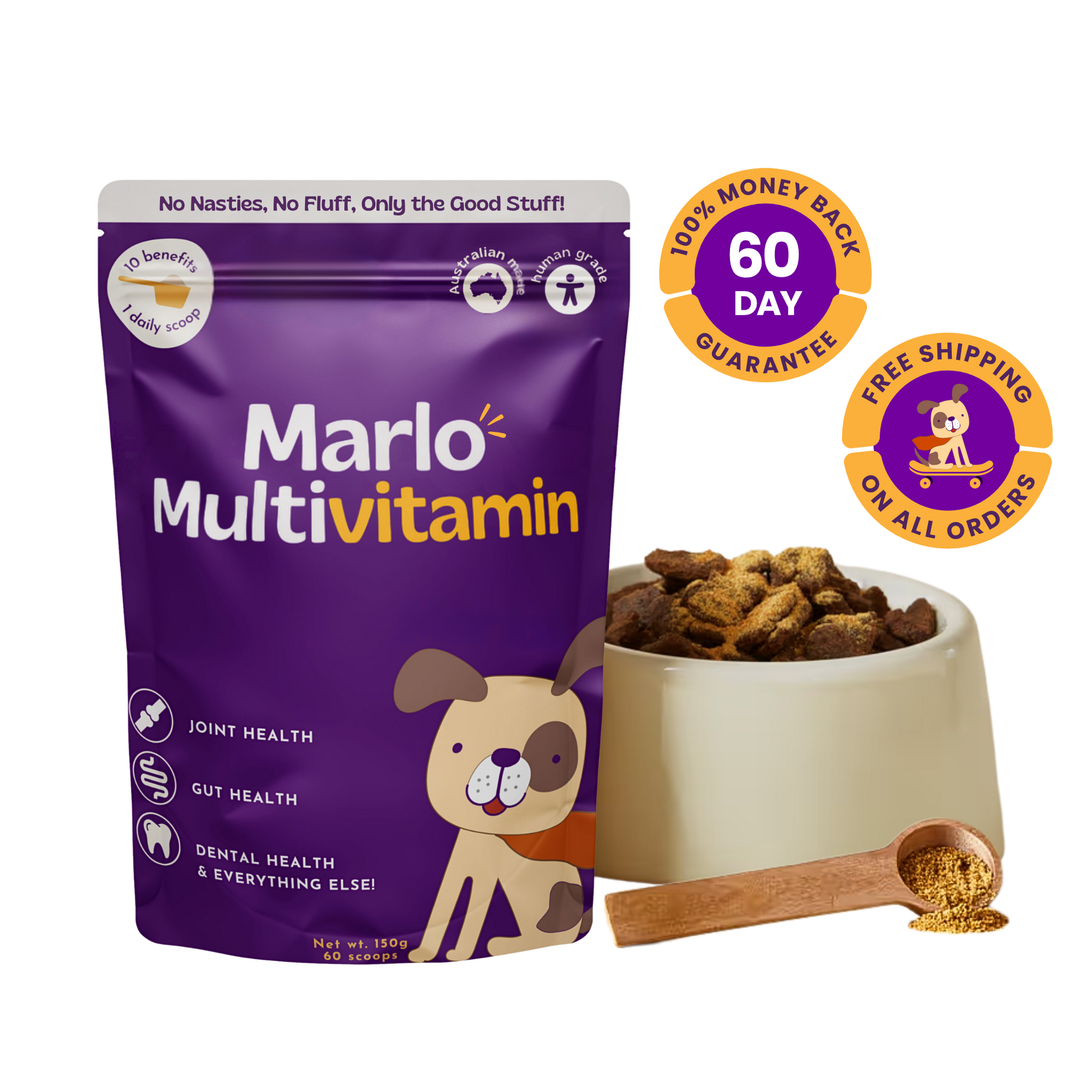 Premium Dog Supplements for Optimal Health | Marlo | Shop Now
